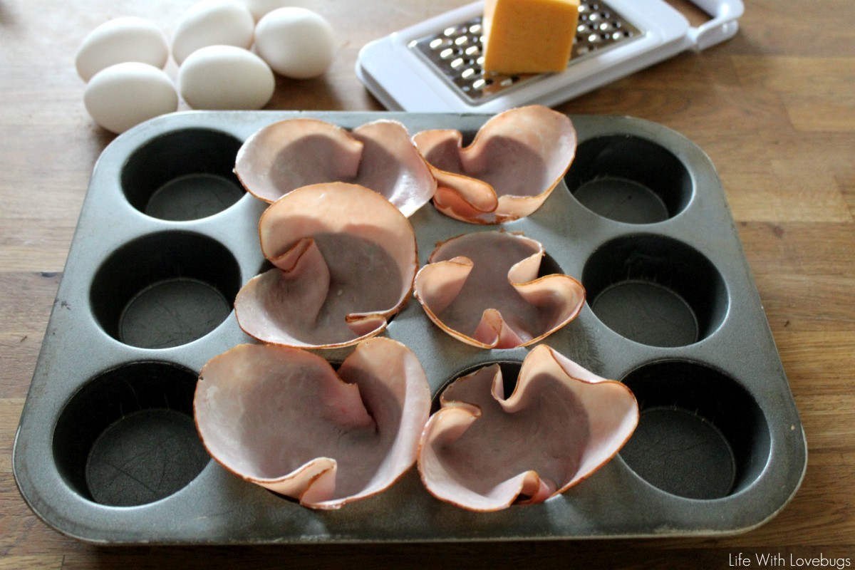 Ham and Cheese Egg Cups - LowCarb/KETO - Life With Lovebugs